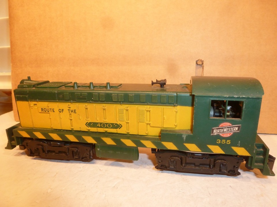 American Flyer Postwar S-Gauge Train #355 CNW Diesel Switcher Locomotive | eBay