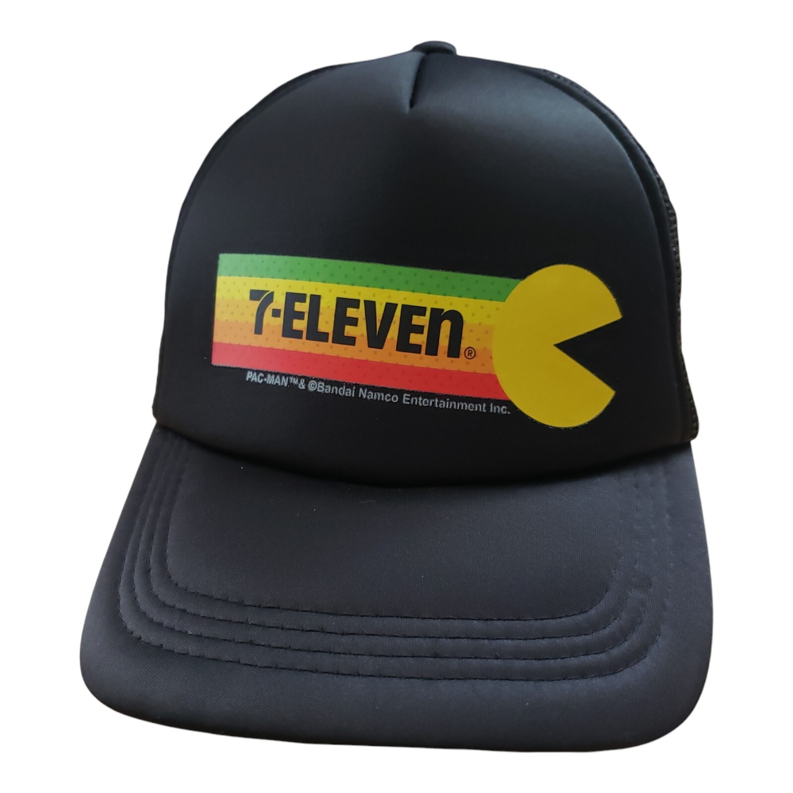 Limited Edition Pac-Man 7-Eleven 7-11 Trucker Hat Sna… - Gem