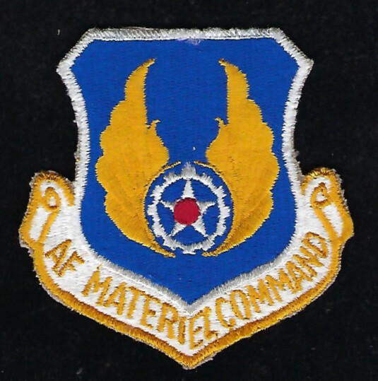 US AIR FORCE MATERIEL COMMAND HAT PATCH VETERAN AFMC PIN UP WRIGHT ...