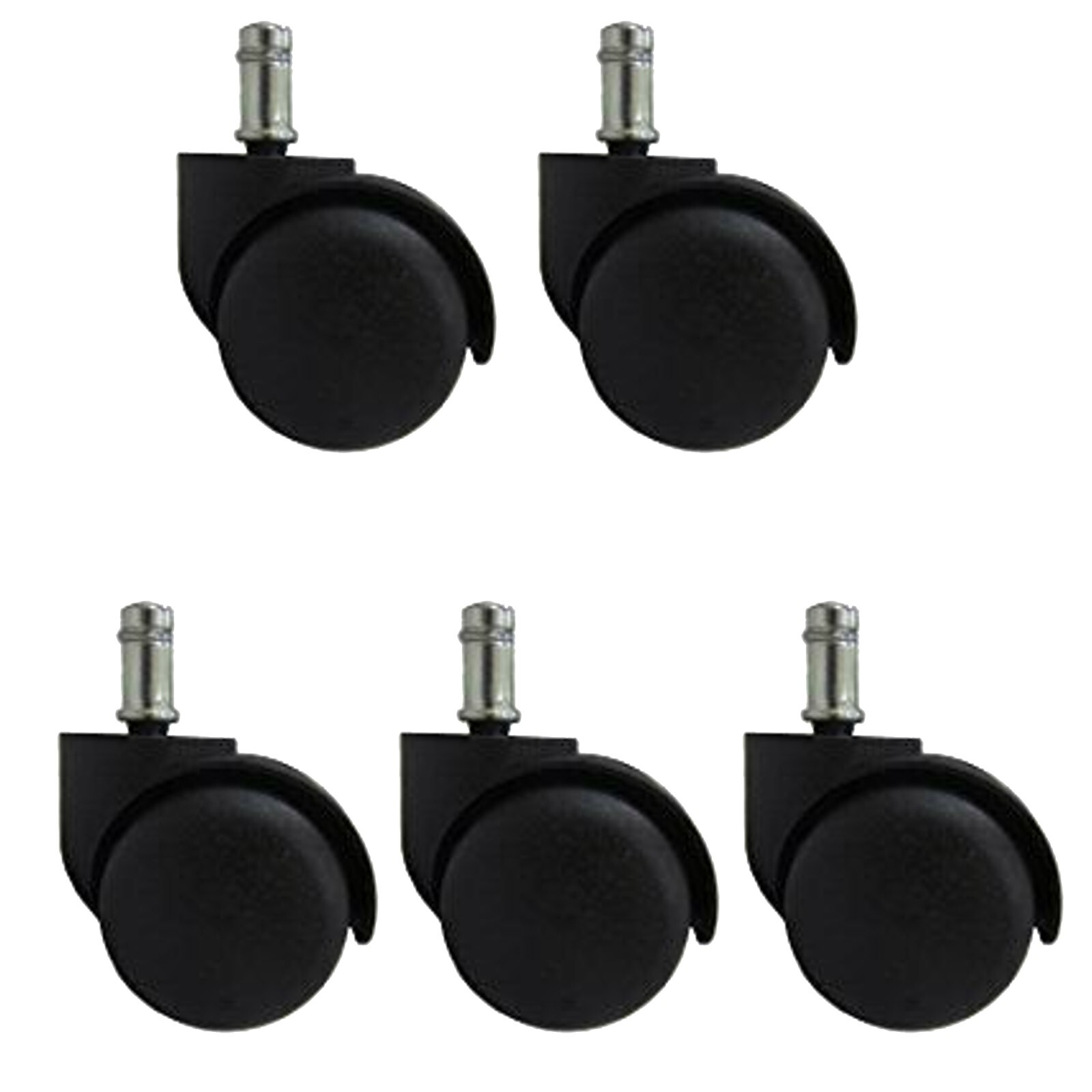 5 x 50mm Wheel Office Computer Chair Casters Set - Computer Chair ...