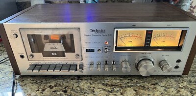 Vintage Technics Panasonic RS-641 Stereo Cassette Deck. Works. | eBay