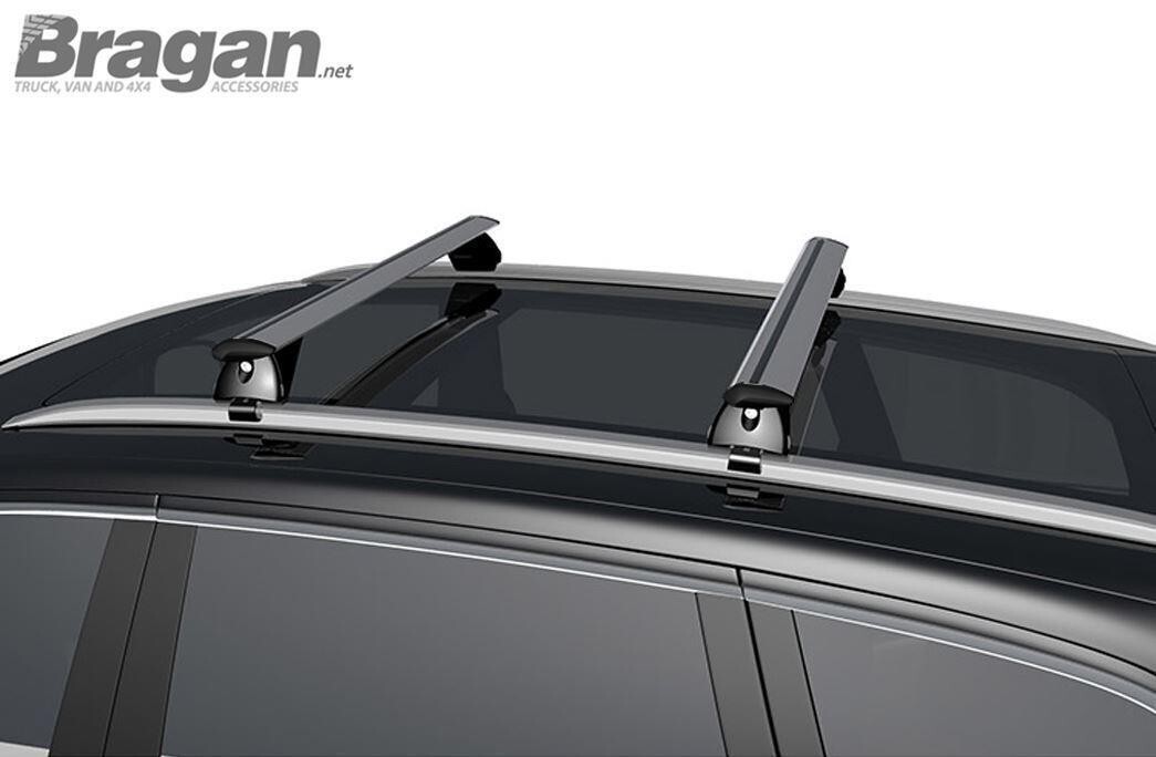 Locking Cross Bars for Integrated Roof Solid Rails To Fit Volvo XC60 ...
