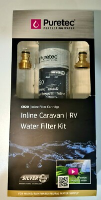 PURETEC INLINE CARAVAN WATER FILTER KIT - CR20 | eBay