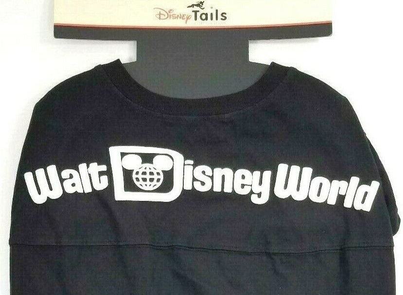 Walt Disney World Dog Tails Black (L) Spirit Jersey Pet Shirt New | eBay