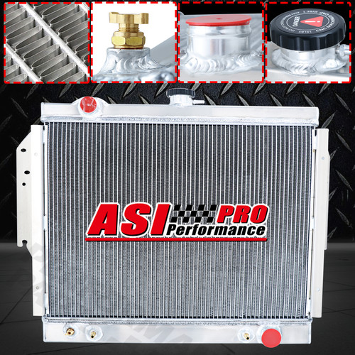 ASI 3 Row Radiator For 1979-1993 Dodge D/W 100 150 200 250 Ramcharger 5 ...