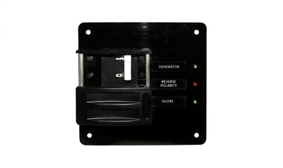 BLUE SEA 80 AMP AC Main Selector Switch Panel Black - Made in USA | eBay