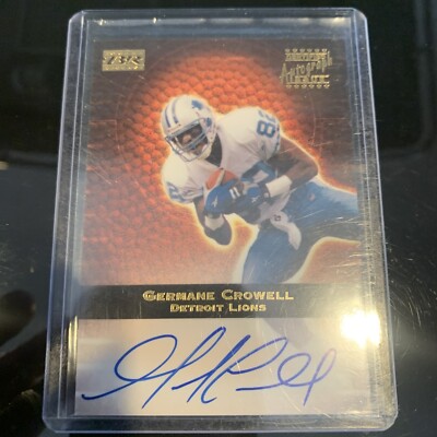2000 Topps GC Germaine Crowell Certified Autograph Issued | eBay
