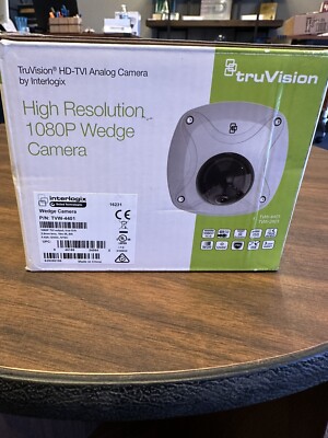 TruVision HD-TVI Analog High Definition Camera, 1080P Dome Wedge Camera ...