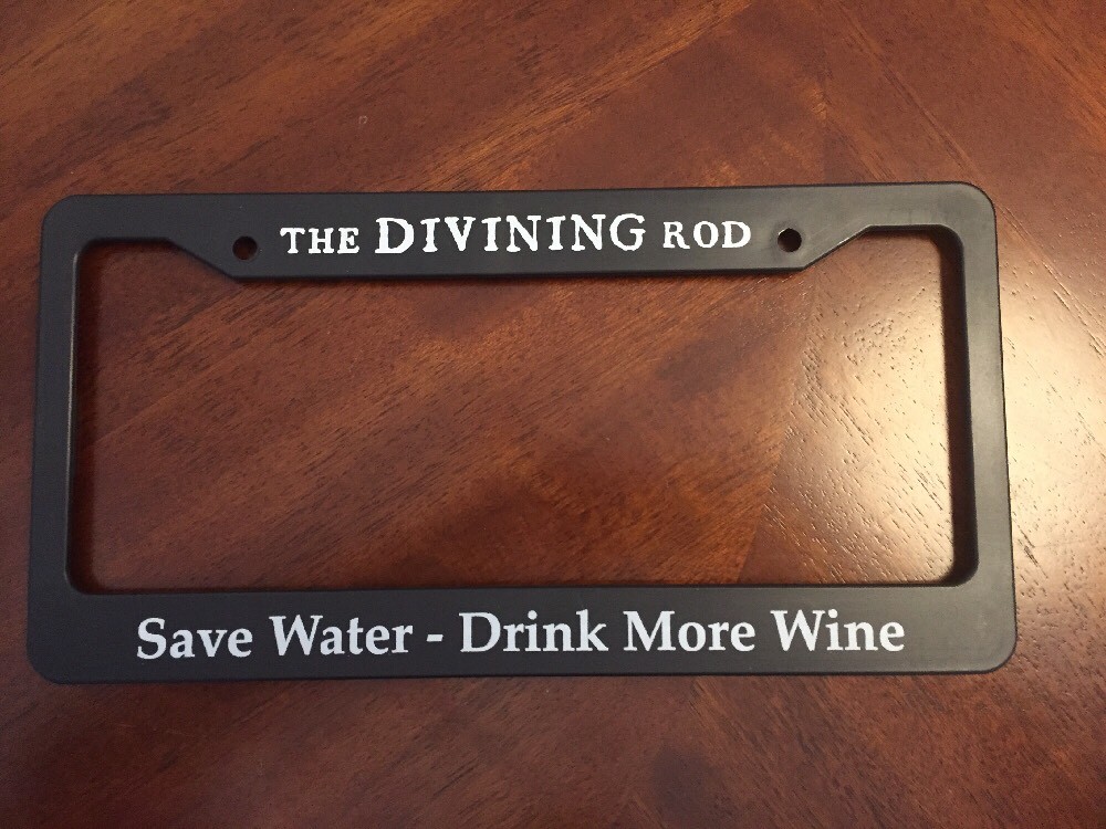 Save Water - Drink More Wine License Plate Holder | eBay
