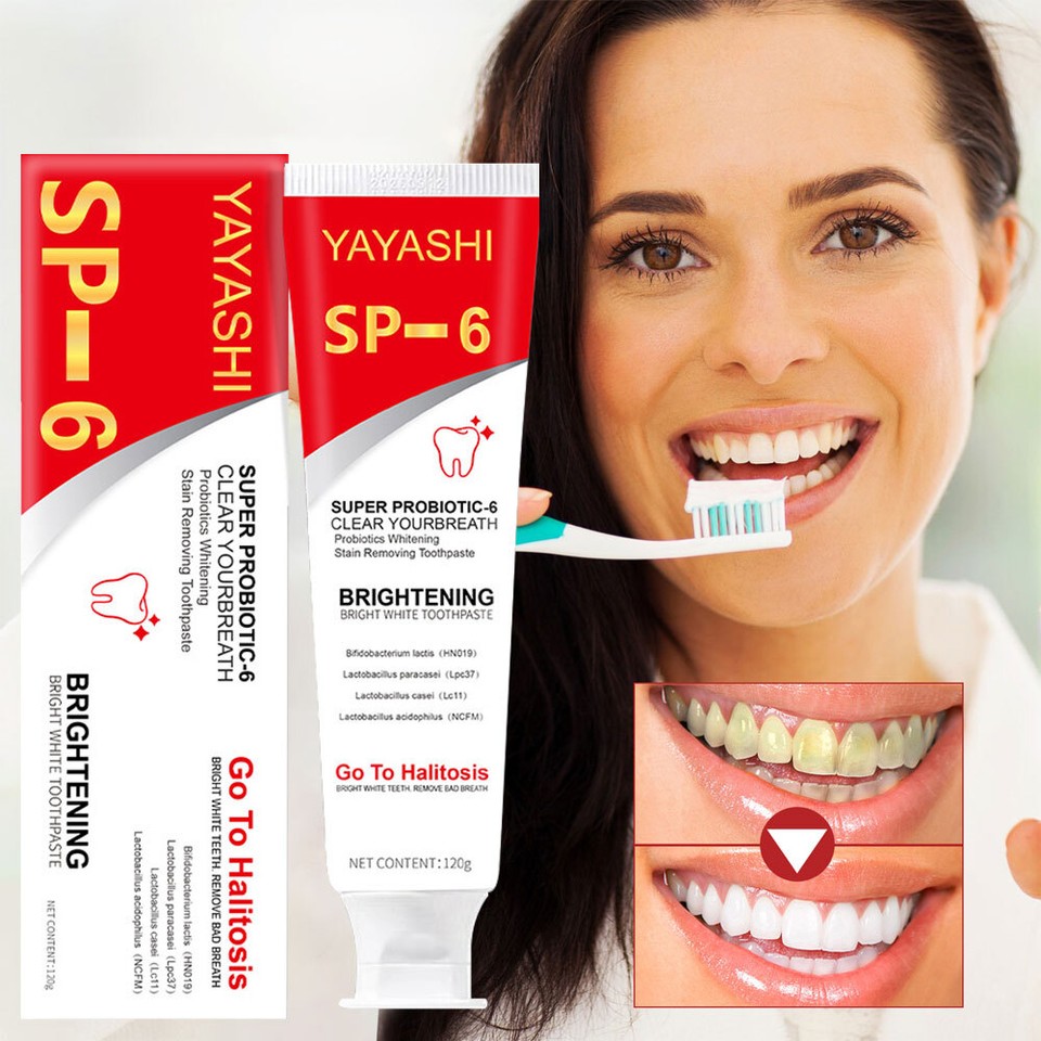 2025 SP-6 Probiotic Toothpaste,Sp-6 Toothpaste Whitening Quick White ...