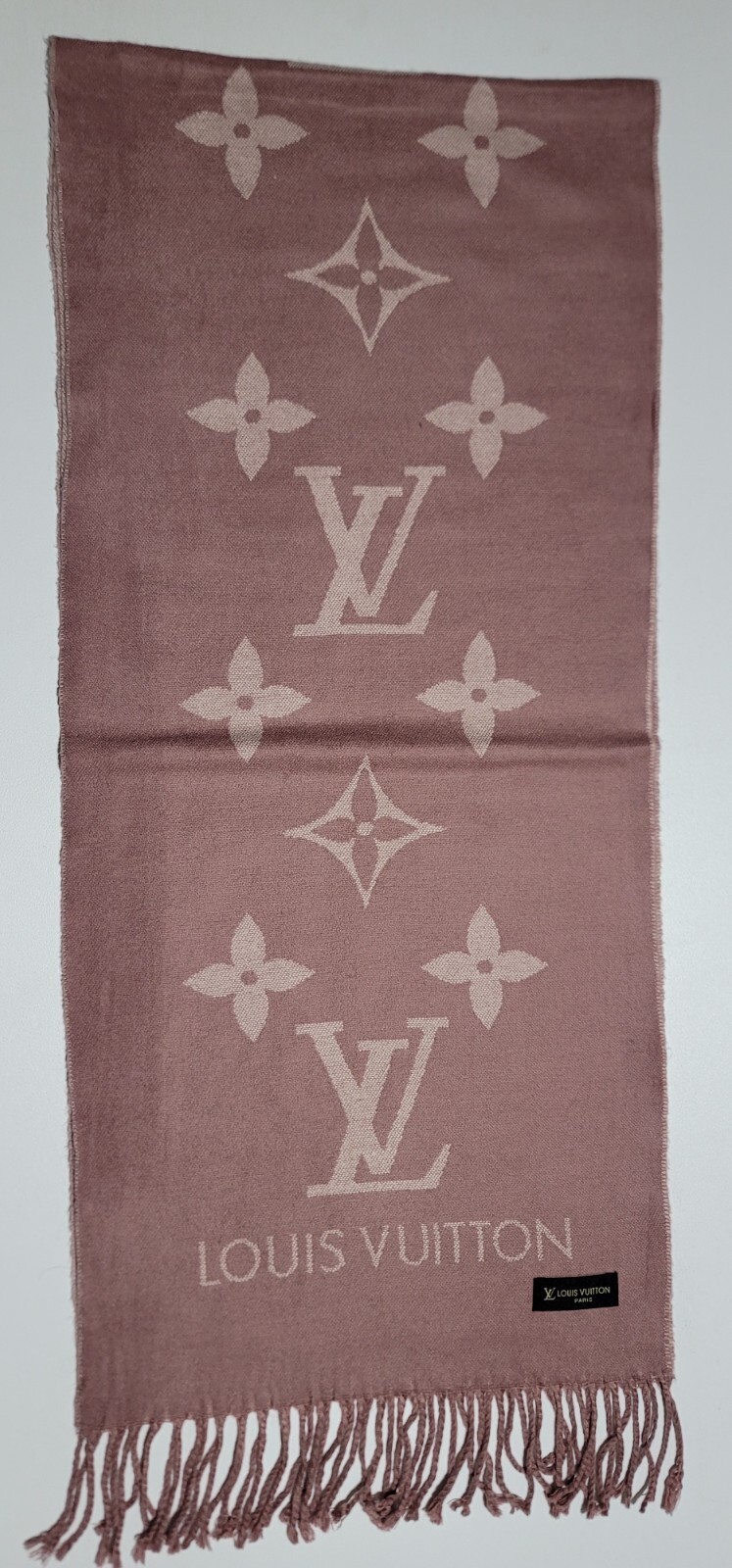 Louis Vuitton scarf for women luxury cashmere fabric - LV cashmere ...