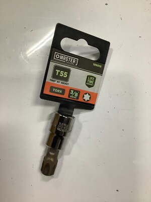 MASTER MECHANIC T55 TORX BIT SOCKET 3/8" DRIVE | eBay