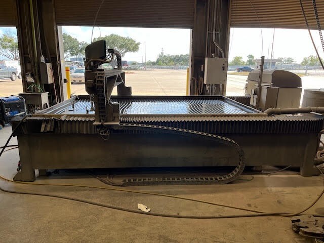 2012 Flow Mach 2 3020c CNC Waterjet Cutting System 6x10 Table Size 50 HP 60k PSI | eBay