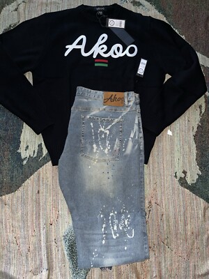 AKOO 2x Logo Sweater 42 | eBay