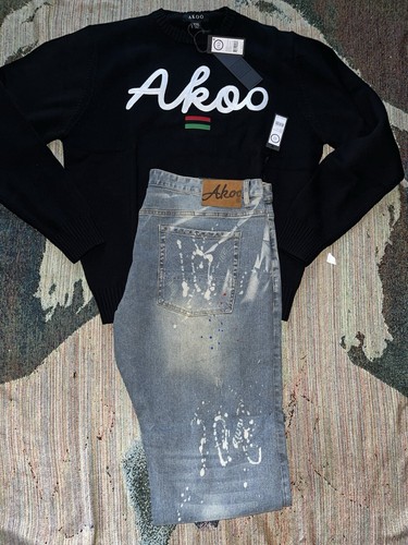 AKOO 2x Logo Sweater 42 | eBay