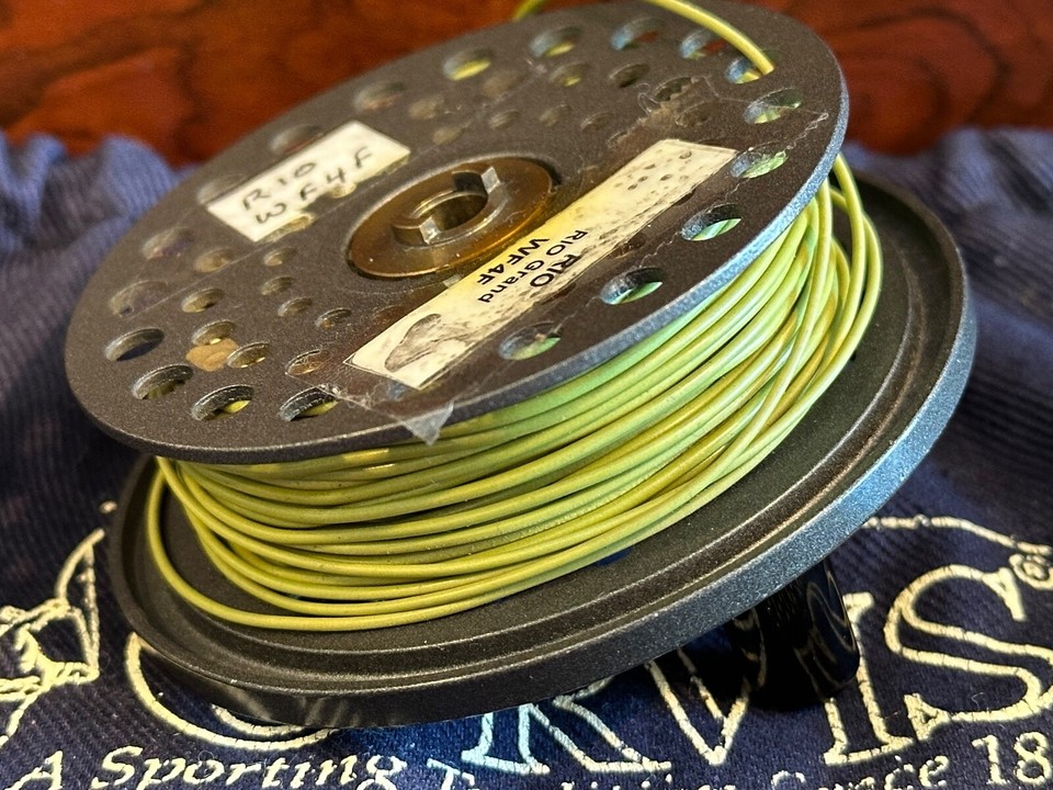 Orvis Battenkill ¾ Spool with WF4 Rio Grand Fly Line Fly Fishing | eBay