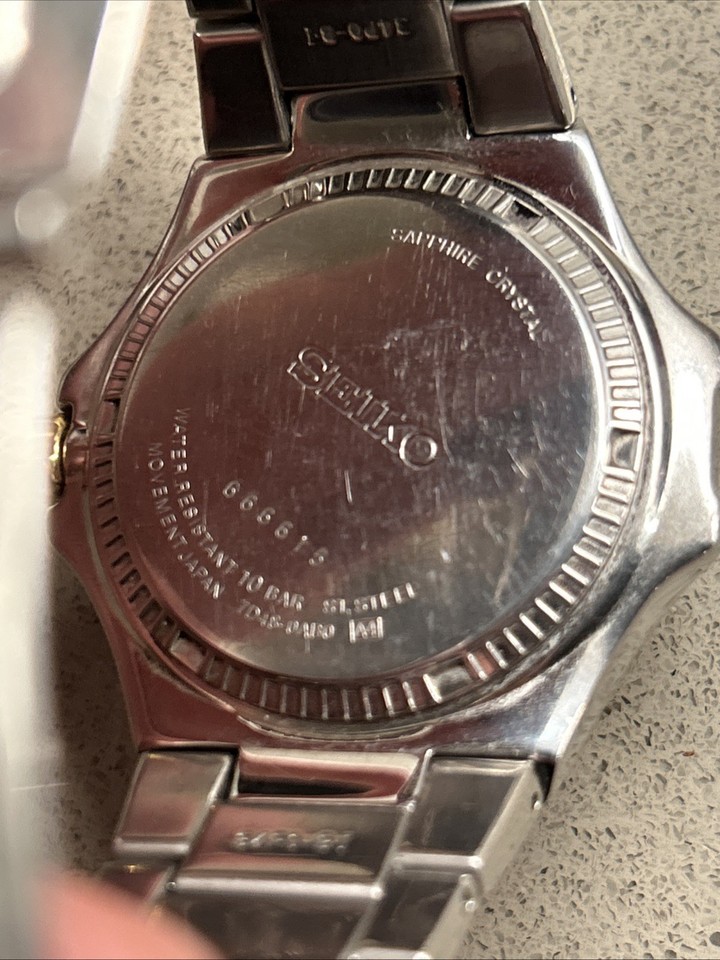 Seiko Coutura SNP008 Kinetic Perpetual Watch Compatible with SNP007 ...