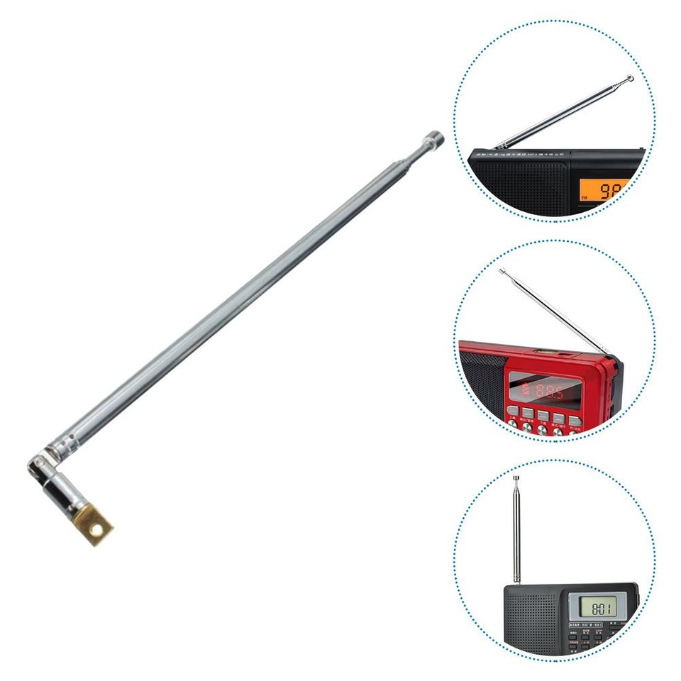 Retractable Radio Antenna Home Remote Control Antenna Replacement Radio ...