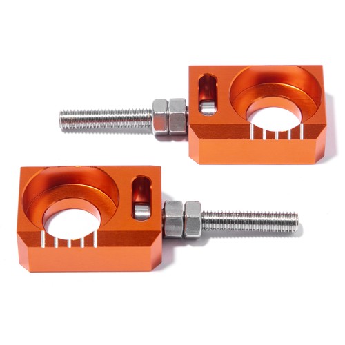 CNC Axle Block Chain Adjuster Bolt Aluminum Orange For Talaria Sting ...
