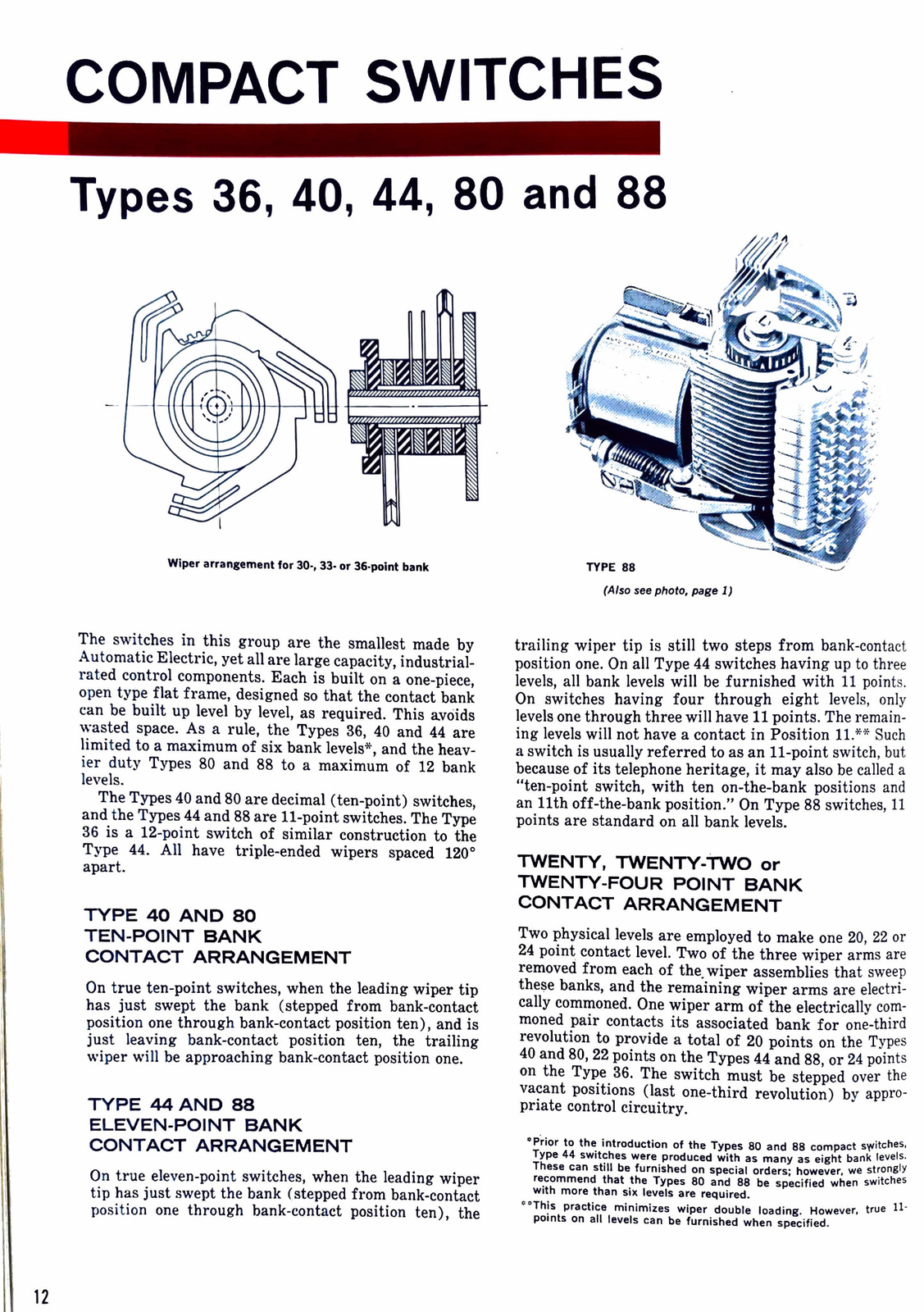 GTE Automatic Electric Compact Rotary Stepping Switch PW 5159 1 NEW NOS ...