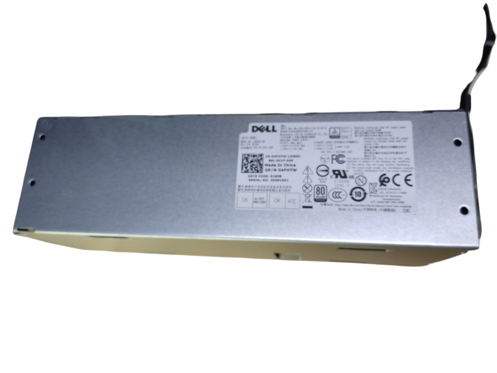 Genuine Dell Optiplex Computer Power Supply 4FHYW TDFTP CGFJT 1TG7T ...