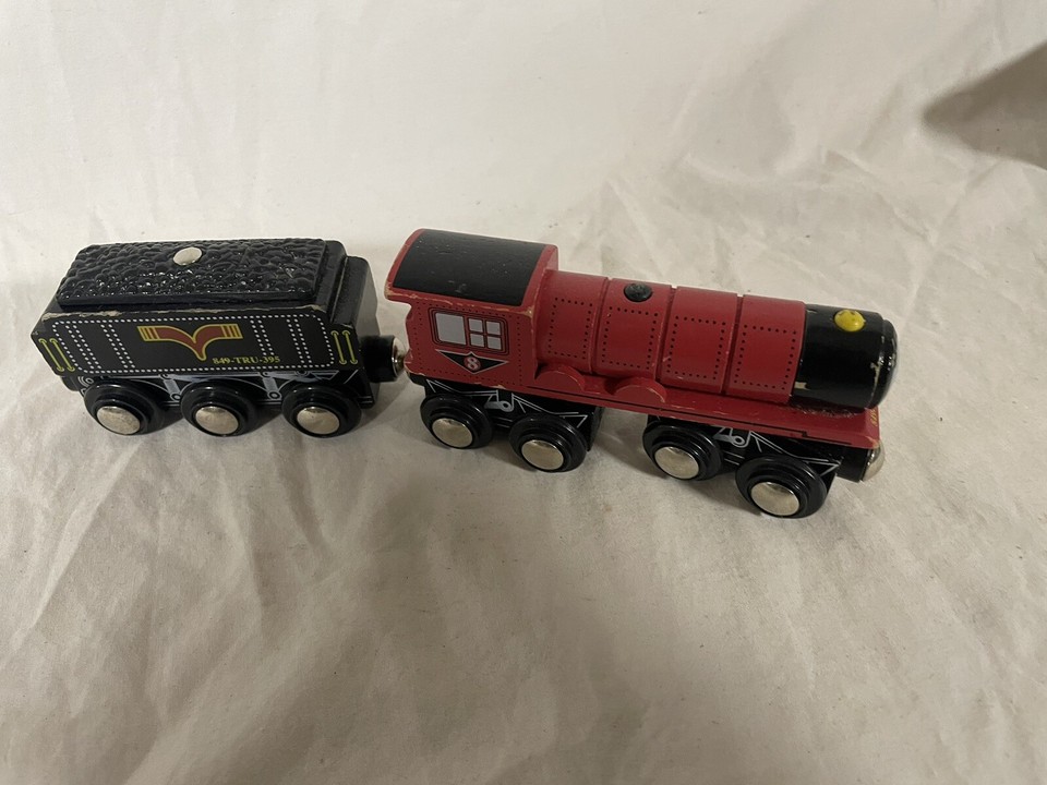 Imaginarium Express #4 Wooden Engine Train Fits Brio & Thomas Wooden | eBay