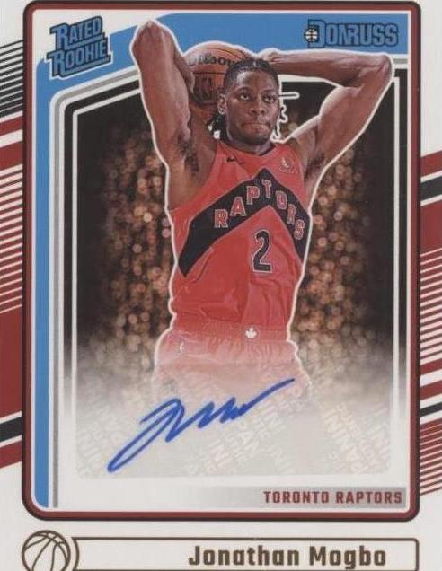 2024-25 Panini Donruss - Rated Rookie Signatures Jonathan Mogbo #271 ...