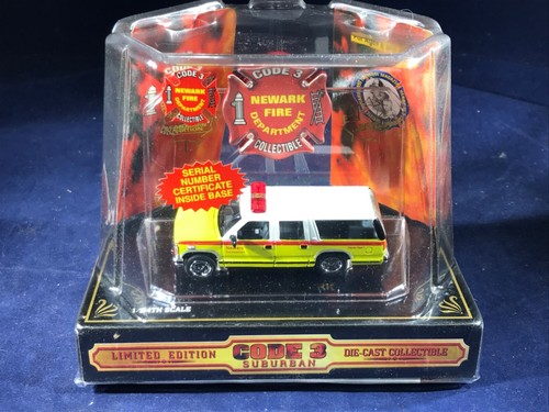 N-68 CODE 3 DIE CAST FIRE ENGINE 1:64 SCALE - CITY OF NEWARK DEPUTY ...