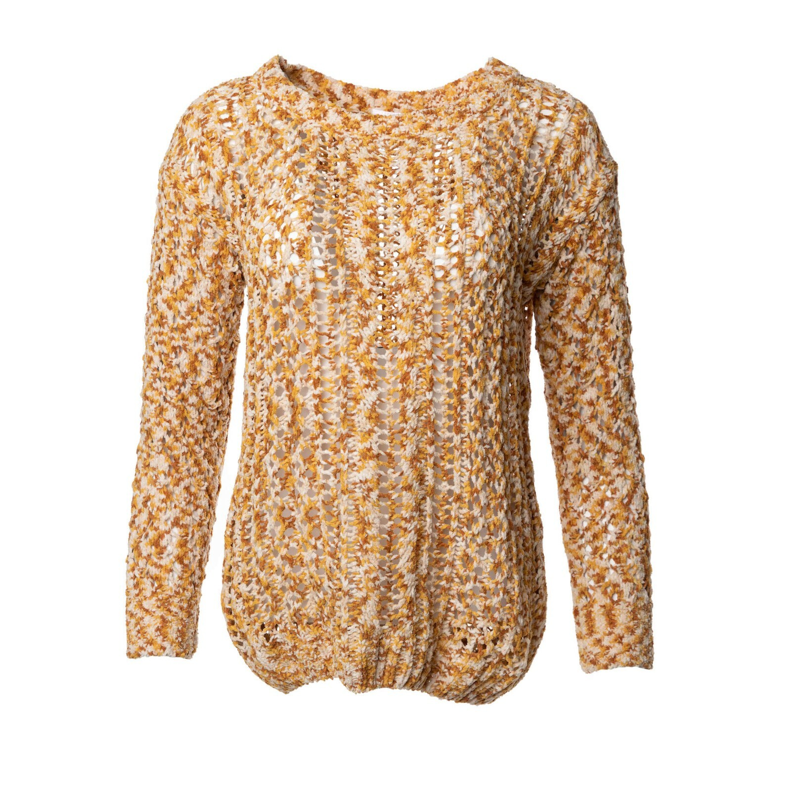 Lularoe MARIAH Golden Yellow Chenille Long Sleeve Sweater Top Sz Medium ...