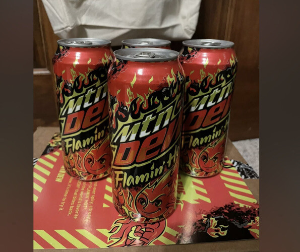 Mountain Dew Flavored Cheetos