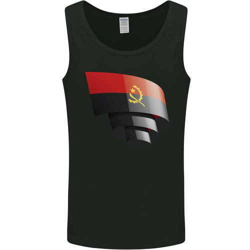 Débardeur Tank Top De Football Pour Hommes Avec Le Drapeau Angola ...