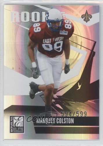 2006 Donruss Elite Rookie /599 Marques Colston #189 Rookie RC | eBay
