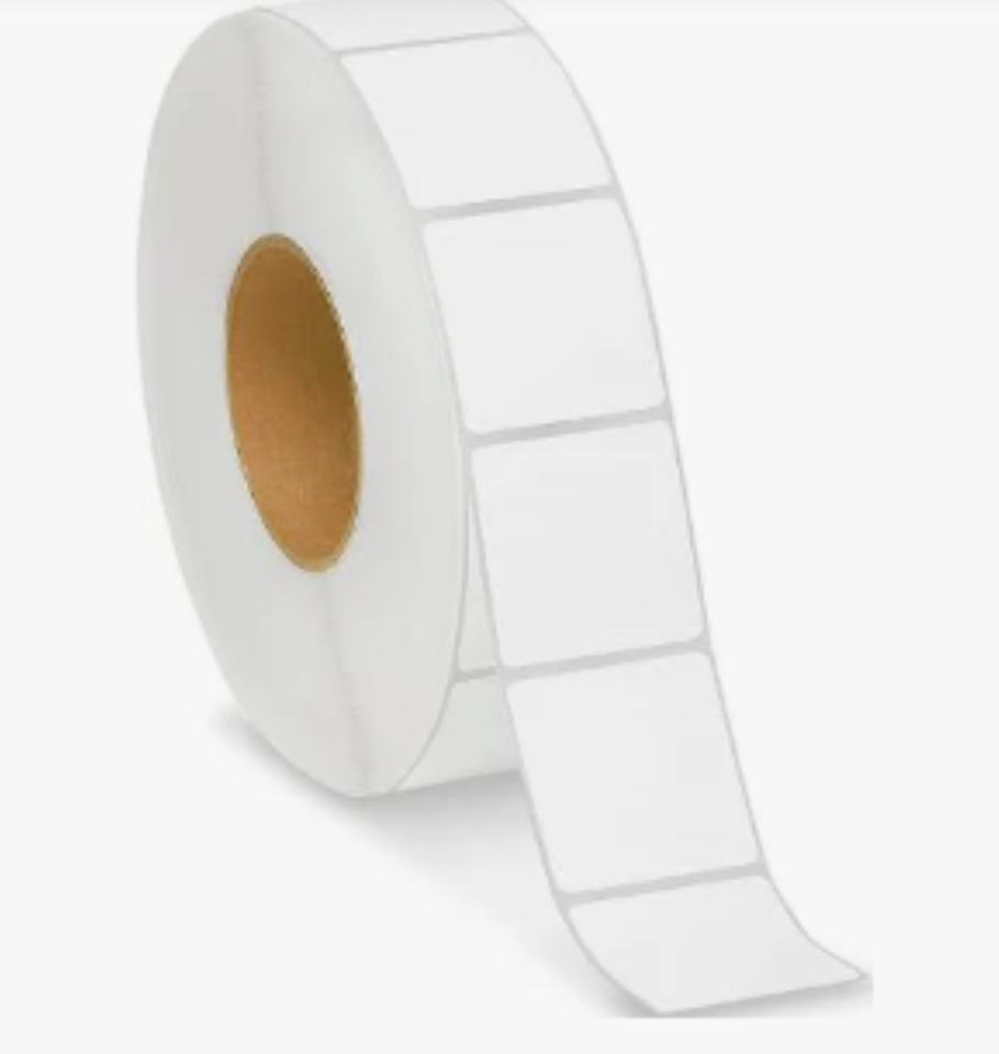 2x2 inch White Thermal Direct Industrial Zebra Printer 3" Core Labels ...