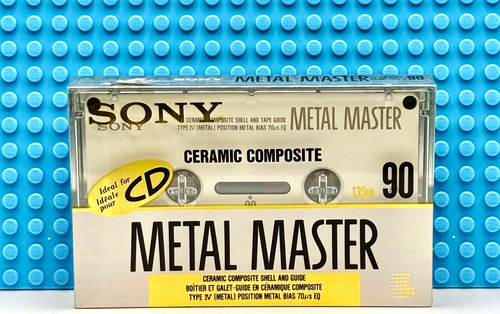 SONY METAL MASTER 90 1992 USA TYPE IV BLANK CASSETTE TAPE (1) (SEALED ...