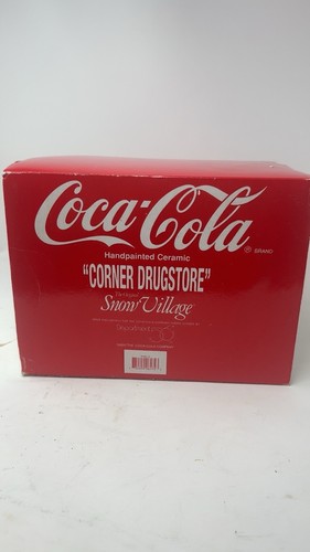 Dept 56 The Original Snow Village COCA-COLA CORNER DRUGSTORE, #5484-4 ...