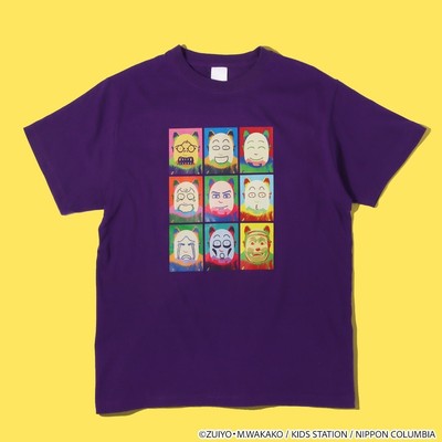 Popee the Performer T-shirt Kedamono Mask Purple Cotton 100% Japan ...