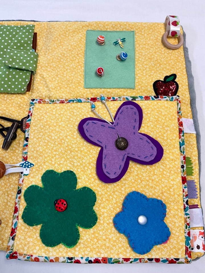 Fiddle Fidget Mat Sensory Quilt Alzheimer's Dementia Stroke Rehab ...