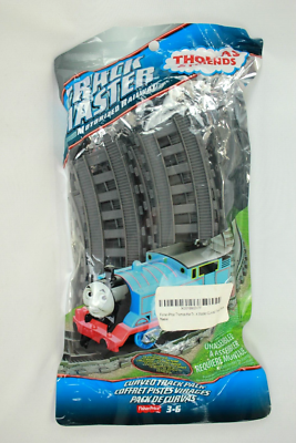 THOMAS AND FRIENDS FISHER PRICE TRACK MASTER CURVED TRACK PACK NEW IN ...