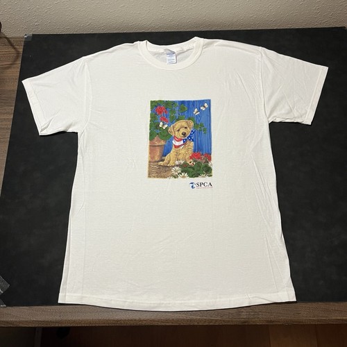 Vintage PETA Shirt Dogs SPCA Pets Animals Rights 1990s USA Humane ...
