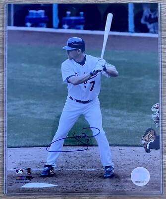 JD DREW SIGNED MLB PHOTO 8 X 10 LOS ANGELES DODGERS AUTOGRAPHED WITH ...