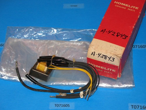 OEM Genuine HOMELITE A-42843 transformer coil 174A27 176A35 178A50 ...