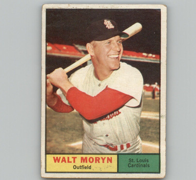 Walt Moryn 1961 Topps #91 St. Louis Cardinals | eBay