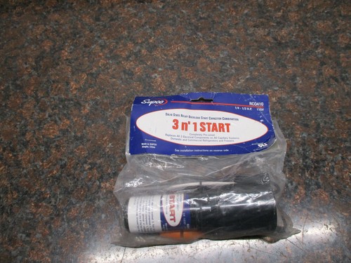 RC0410 SUPCO Refrigerator Relay Overload Start Run Capacitor 1/4 1/3 HP ...