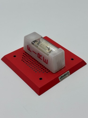 Wheelock E7025 WM24 Fire Alarm (STROBE ONLY) | eBay