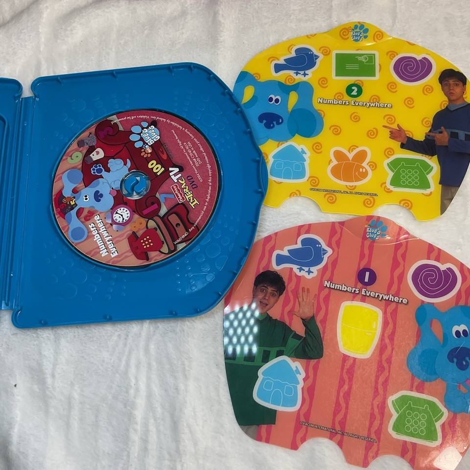 Vintage Fisher Price InteracTV 4 Interactive TV Games Dora, Barney ...