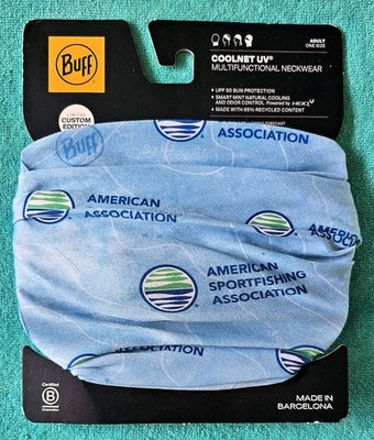 ONE - BUFF - "ASA" LOGO DESIGN - NECKWEAR / BUFF - UPF 50 - FISHING ...