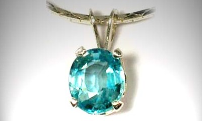 19thC Antique 1¾ct Zircon + Pendant: Medieval Traveler Plague Black ...