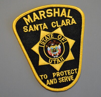Santa Clara Utah Marshal Patch ++ Mint Washington County UT | eBay