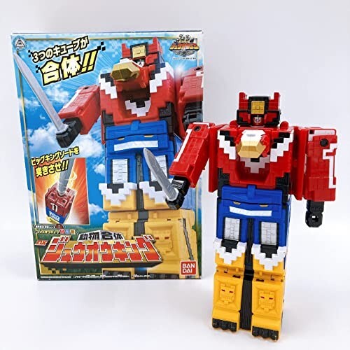 Bandai Power Rangers Zyuohger DX Zyuoh King Megazord Eagle Shark Lion ...