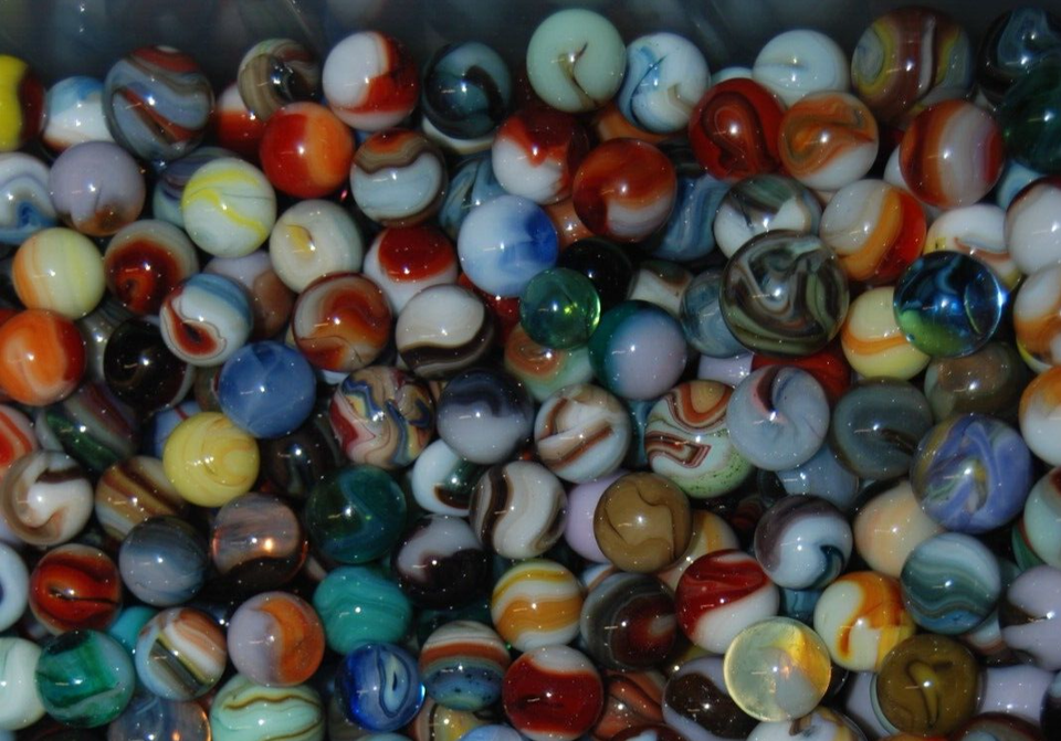 Jabo Classics, Special Runs, Lg. Marbles, Two pound lots FREE SHIP Lot ...